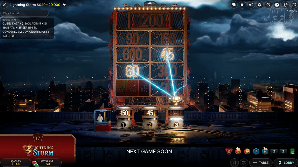 Lightning Storm Live Slot Demo (Free Play) - Slots Pod