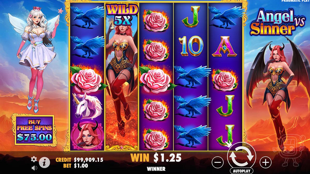 Angel vs Sinner Slot Demo (Free Play) - Slots Pod