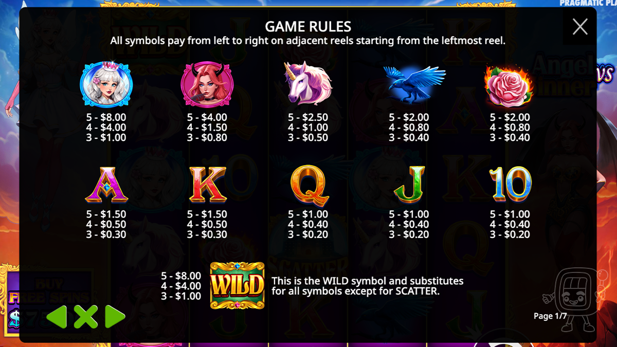 Angel vs Sinner Slot Demo (Free Play) - Slots Pod