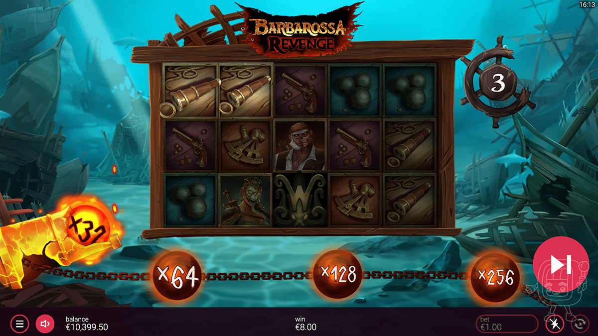 Barbarossa Revenge Slot Demo (Free Play) - Slots Pod