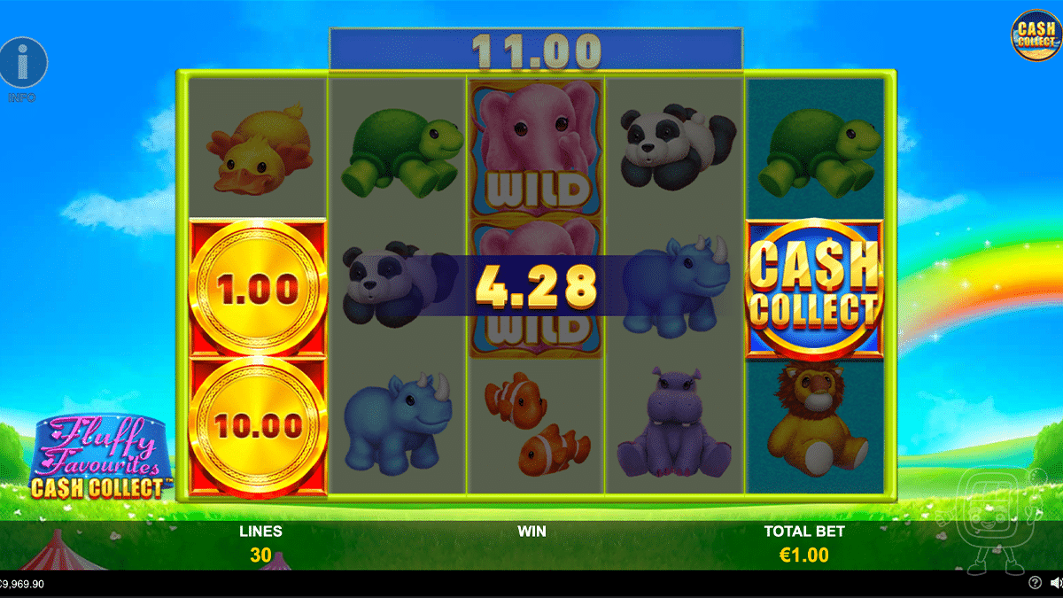 Fluffy Favourites Cash Collect Slot Demo (Free Play) - Slotspod