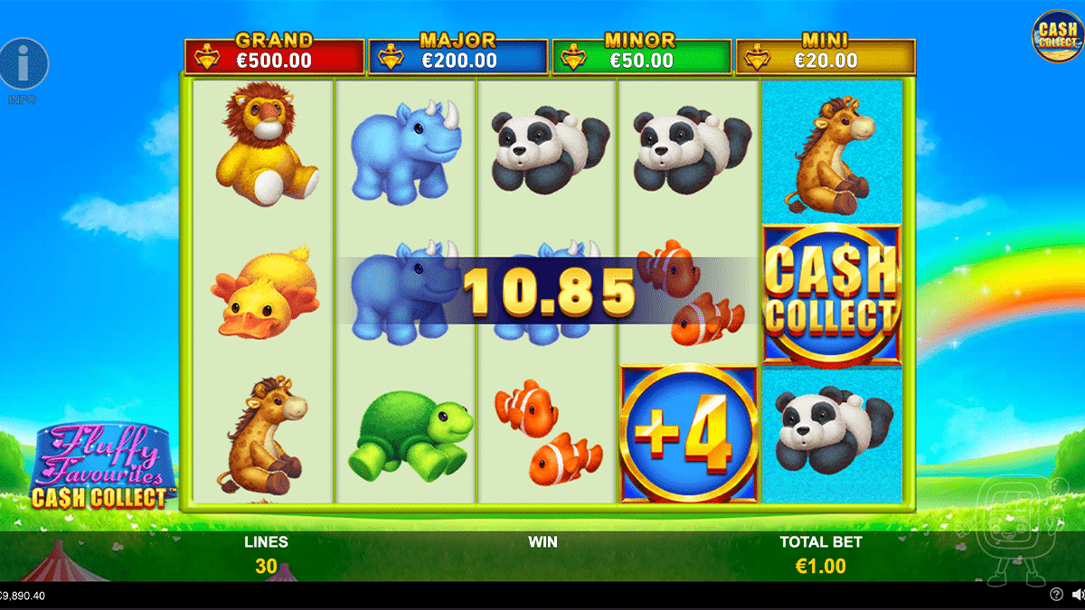 Fluffy Favourites Cash Collect Slot Demo (Free Play) - Slots Pod