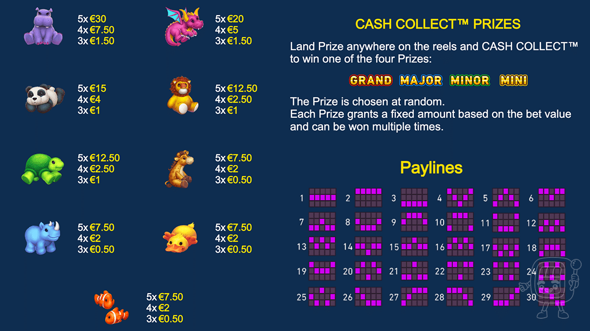 Fluffy Favourites Cash Collect Slot Demo (Free Play) - Slotspod