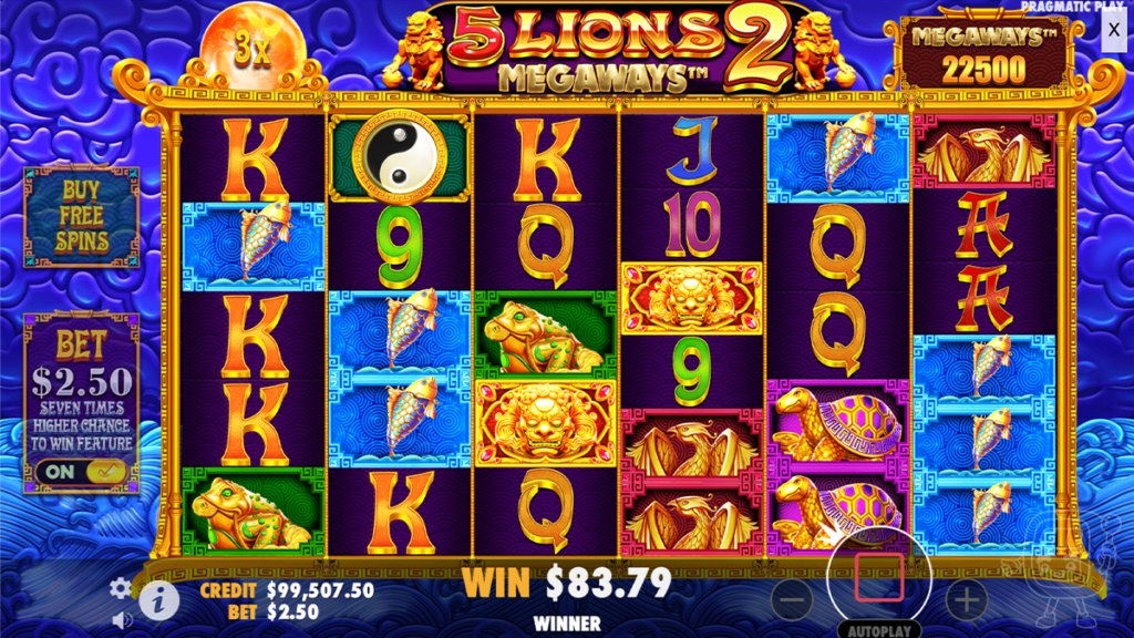 5 Lions Megaways 2 Slot Demo (Free Play) - Slots Pod