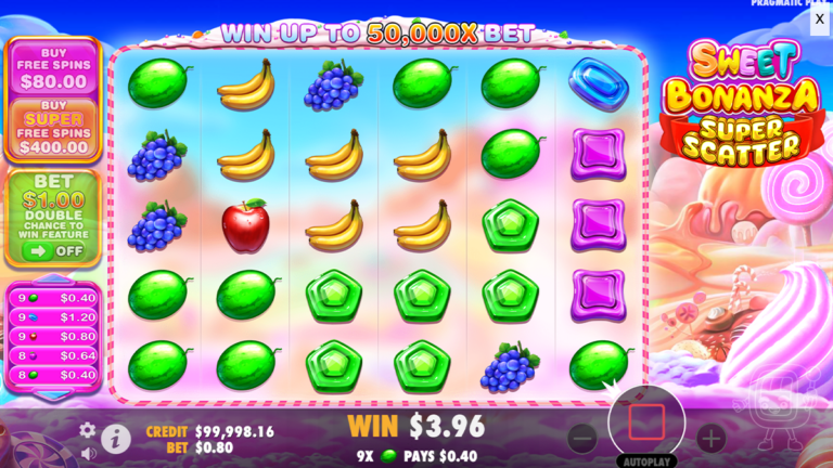 Sweet Bonanza Super Scatter Slot Demo (Free Play) - Slots Pod